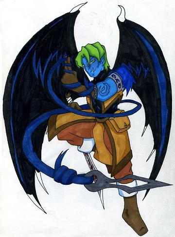 Devil Elf by shadowarms on DeviantArt