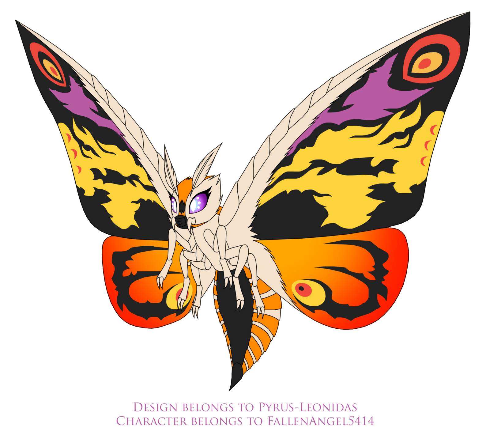 Mothra Tia Kaiju Form By Pyrus Leonidas On Deviantart