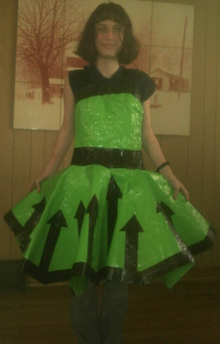 Duct Tape Prom Dress By Ceebers On Deviantart