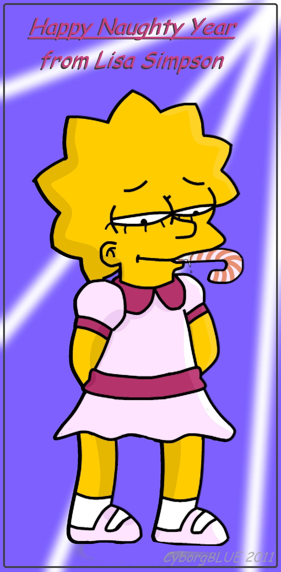 Lisa Simpson By Cyborgblue On Deviantart