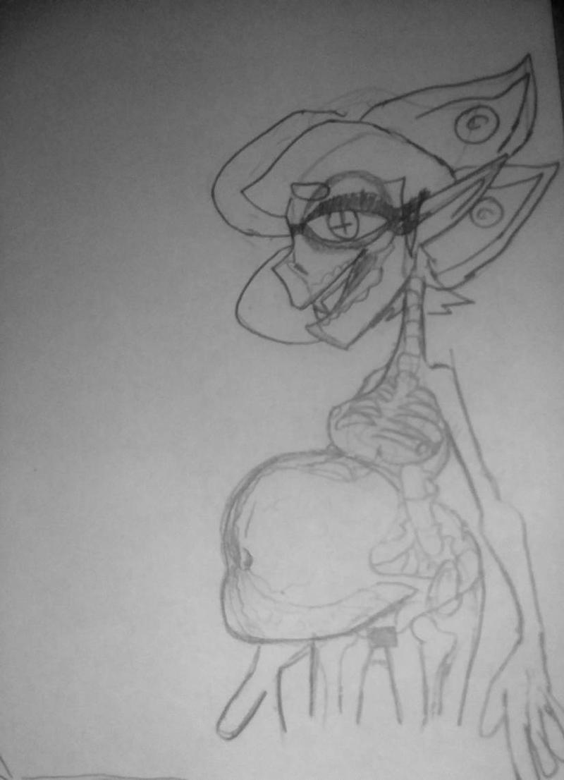 Marie Bloated Gut Anatomy By Greensquid01 On Deviantart