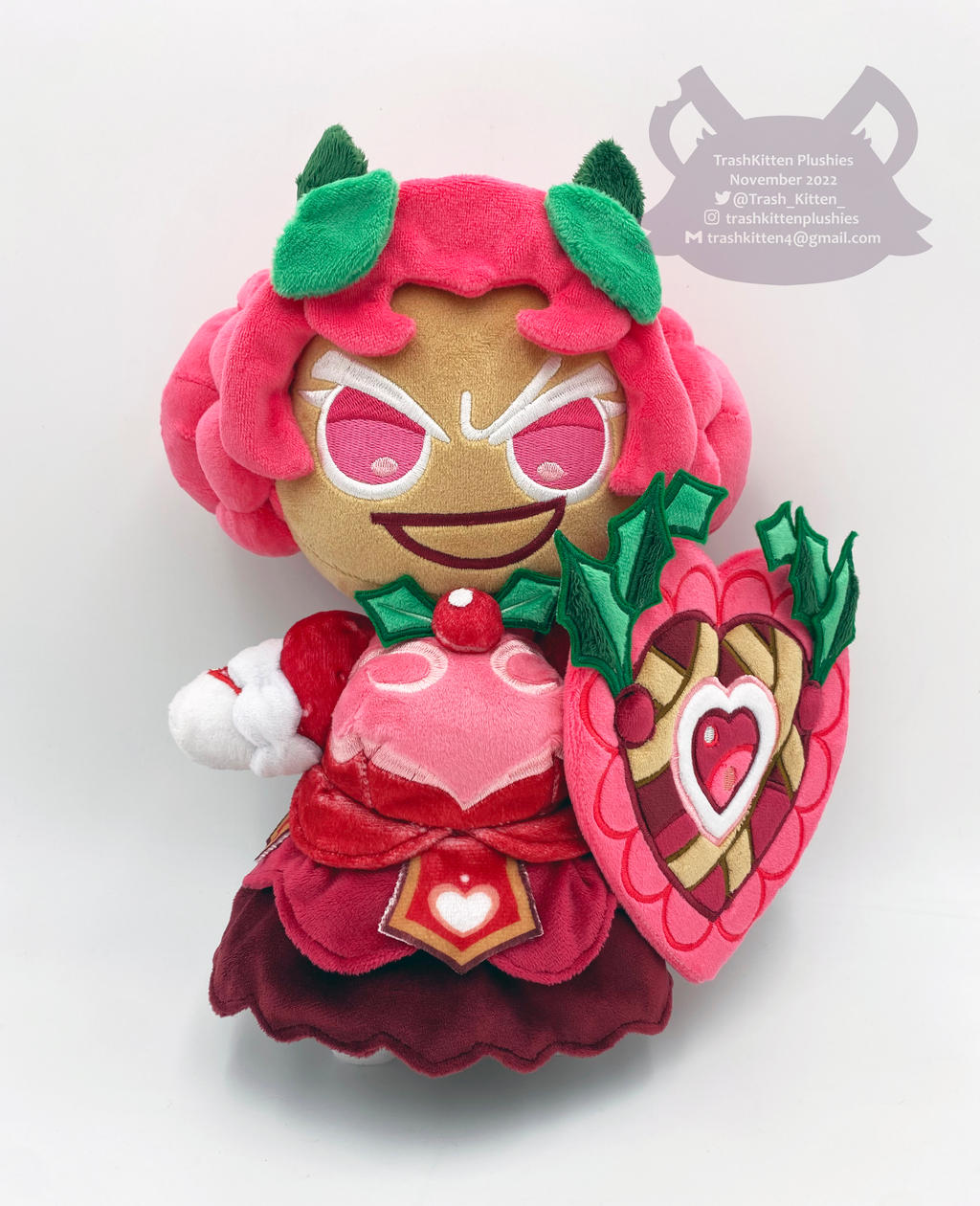 Holly Berry Cookie By Trashkitten Plushies On Deviantart