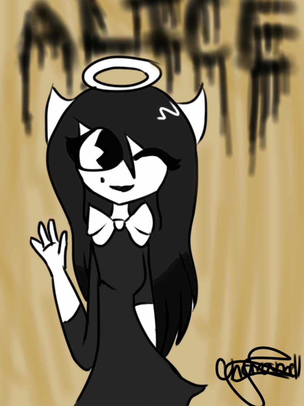 Batim Alice Angel Fanart By Melliannauwu On Deviantart