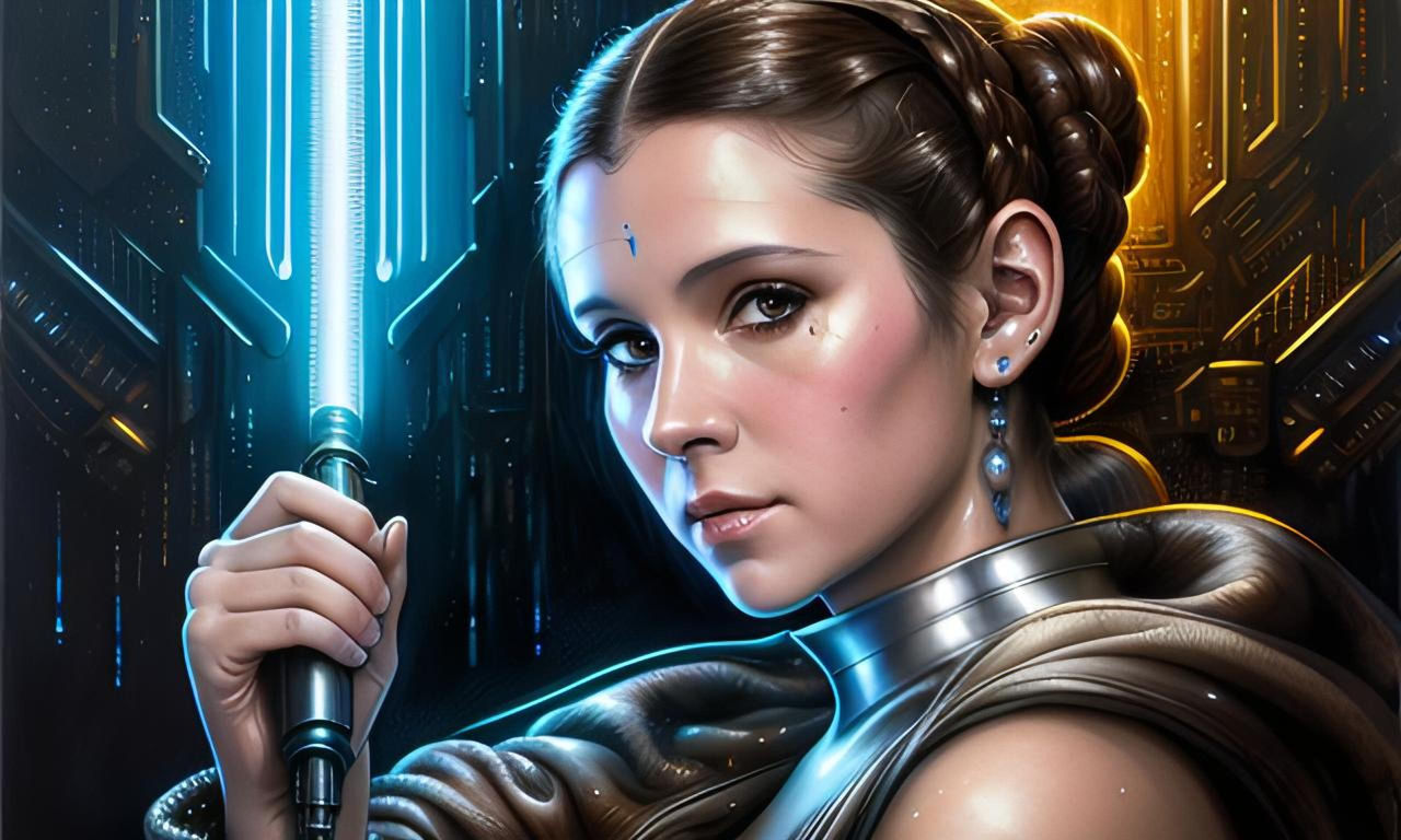 Leia Organa Star Wars Princess By Devdes Lpz On Deviantart