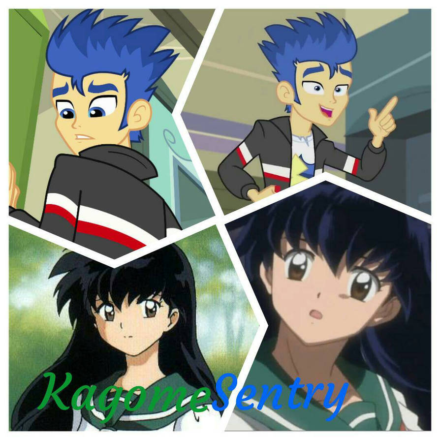 Kagomesentry Kagome Higurashi X Flash Sentry By Andrew6666666 On Deviantart