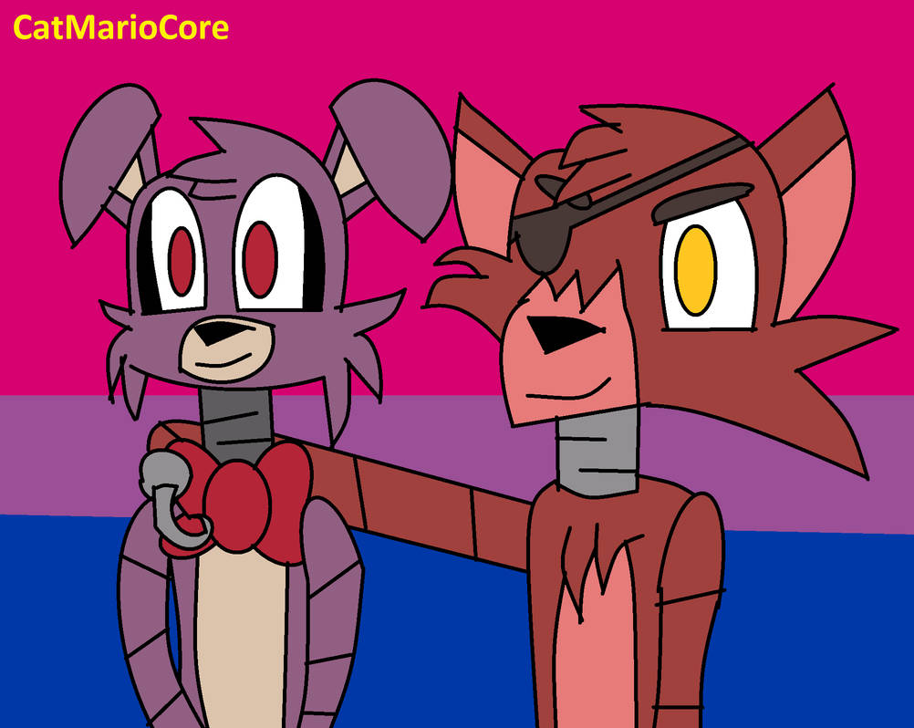 Pride Month Day 03 Bonnie X Foxy By Catmariocore On Deviantart