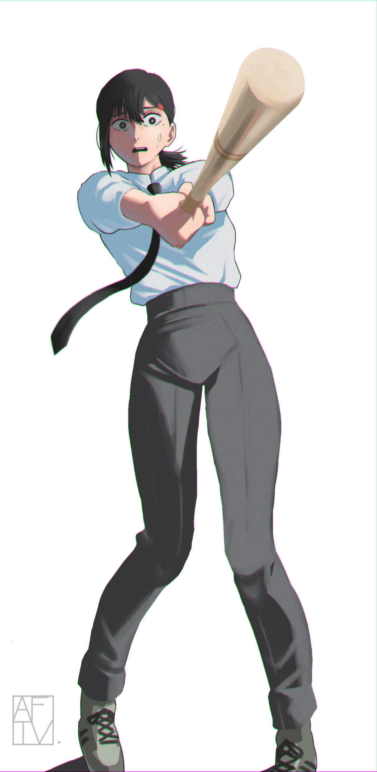 Kobeni Chainsawman By Aftvart On Deviantart