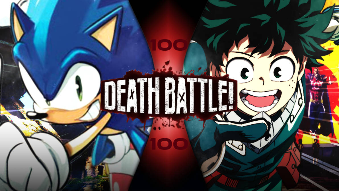 Sonic Vs Deku 100th Special Version A By Masonfazbear On Deviantart