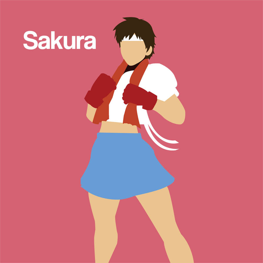 Street Fighter Sakura By Delsiin On Deviantart