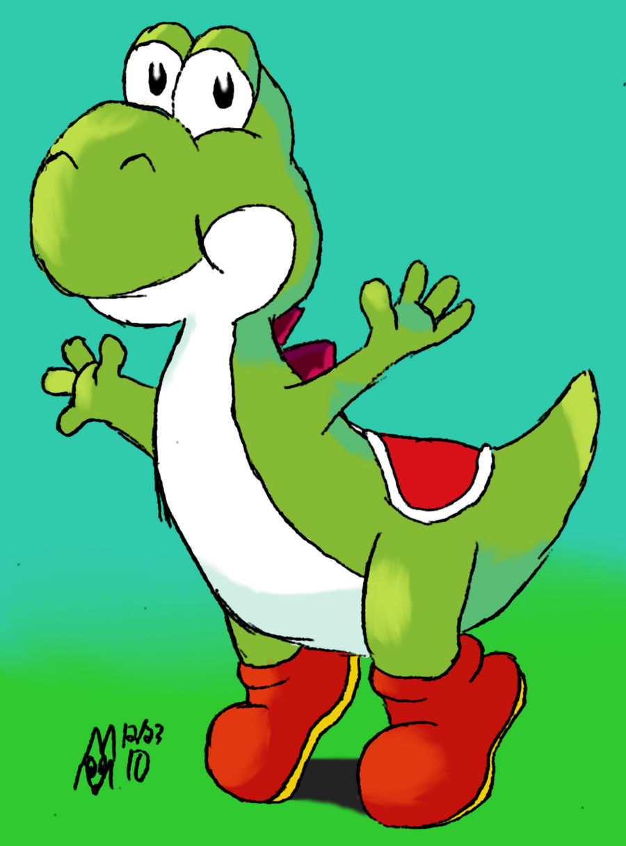 Yoshi By Marcuswilliams On Deviantart