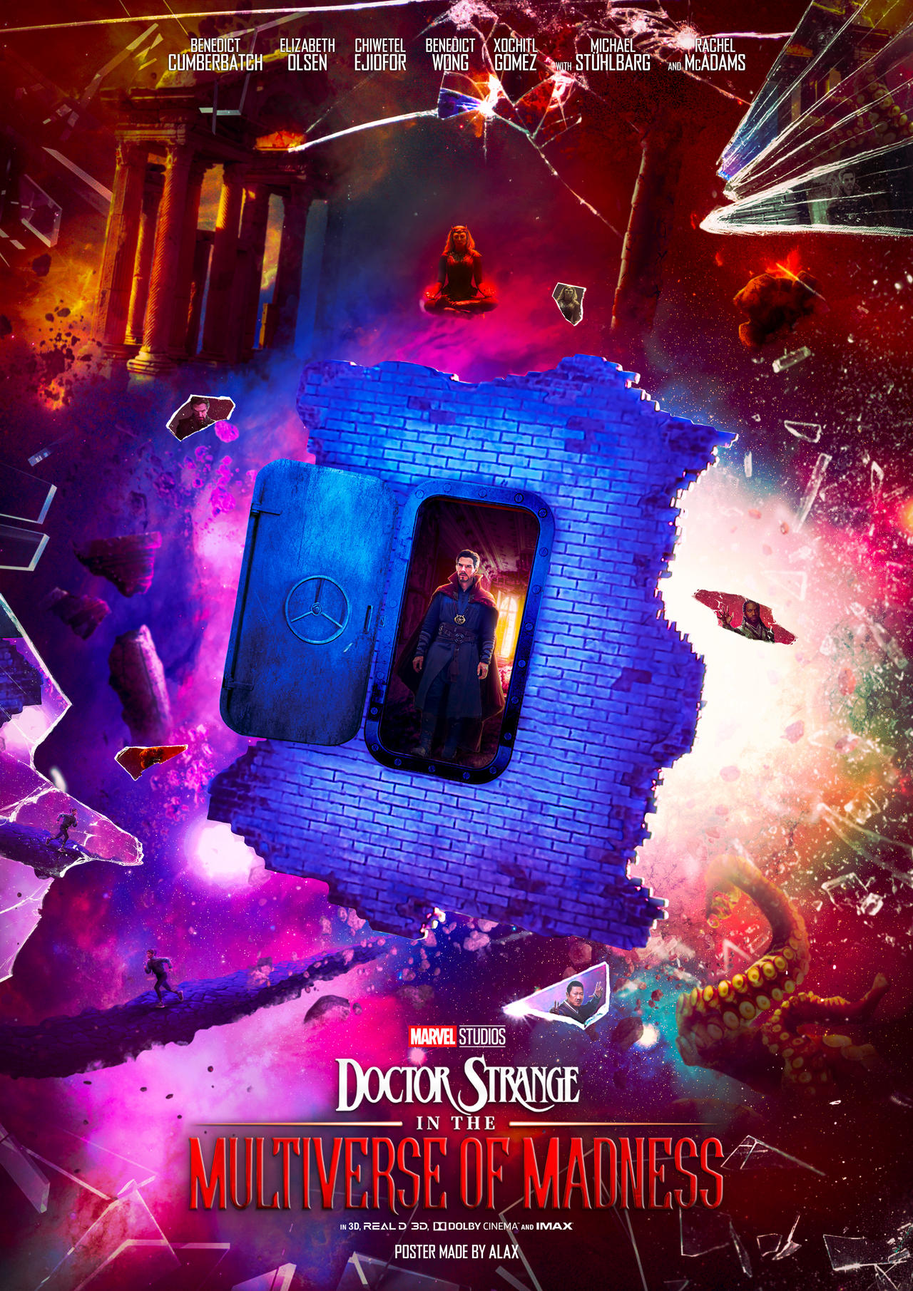 Poster Doctor Strange In The Multiverse Of Madness By Alaxmusic On