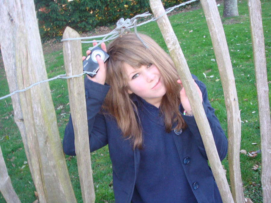 Girl Stuck In Fence By Chinesemidget On Deviantart