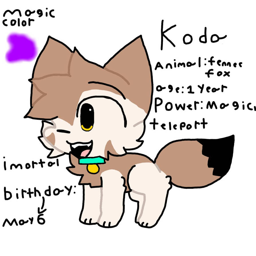 Koda The Fennec Fox Remake By Shadowwolf6890 On Deviantart