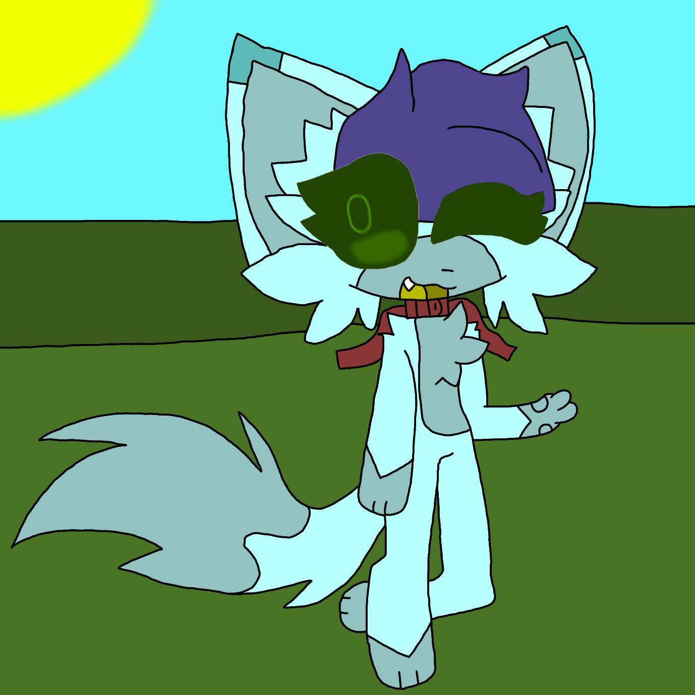 My New Oc Pebbles The Fox By Shadowwolf6890 On Deviantart