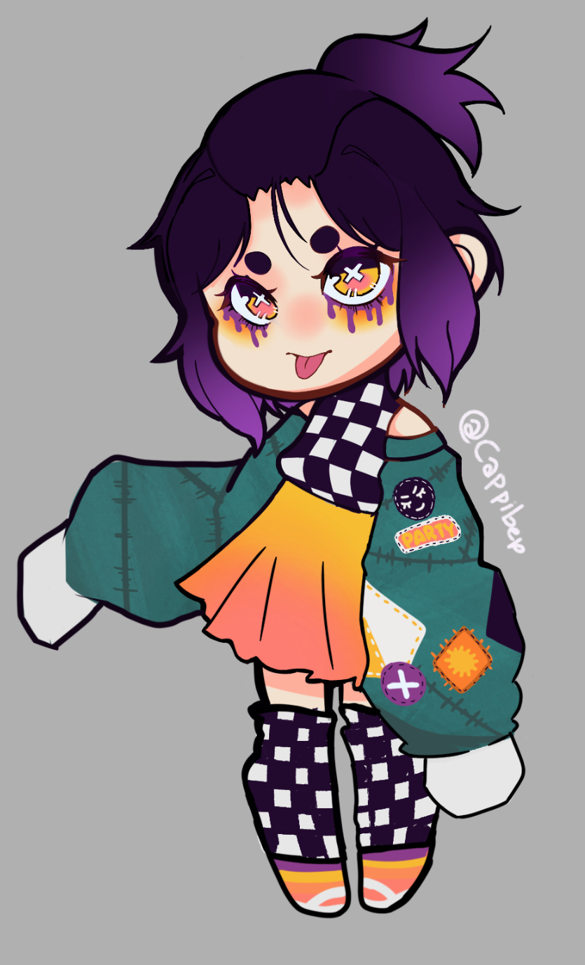 messy oc chibi sketch by Cappibep on DeviantArt messy oc chibi sketch by Cappibep on DeviantArt