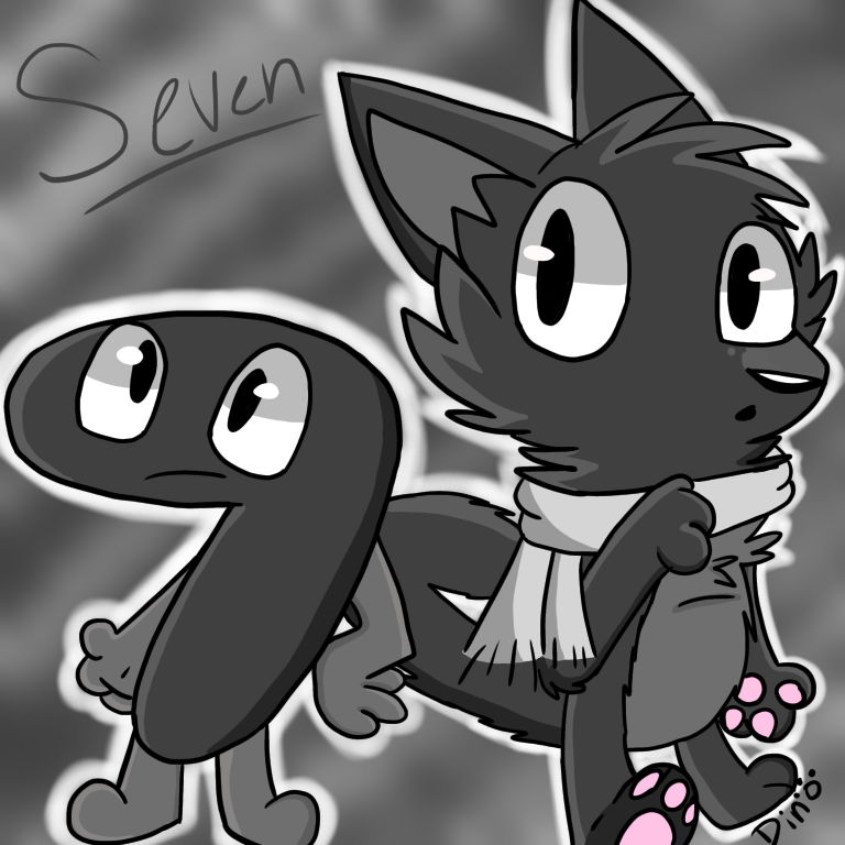 Reupload Bfb Furry Seven By Itsthedinocat On Deviantart