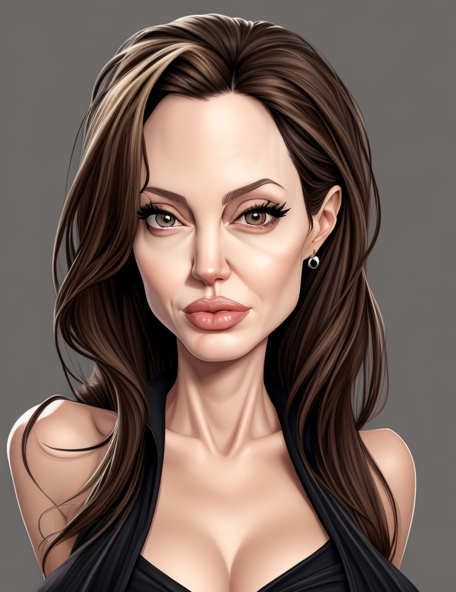 Angelina Jolie Caricature (AI) by TorpedoBoat on DeviantArt Angelina Jolie Caricature (AI) by TorpedoBoat on DeviantArt