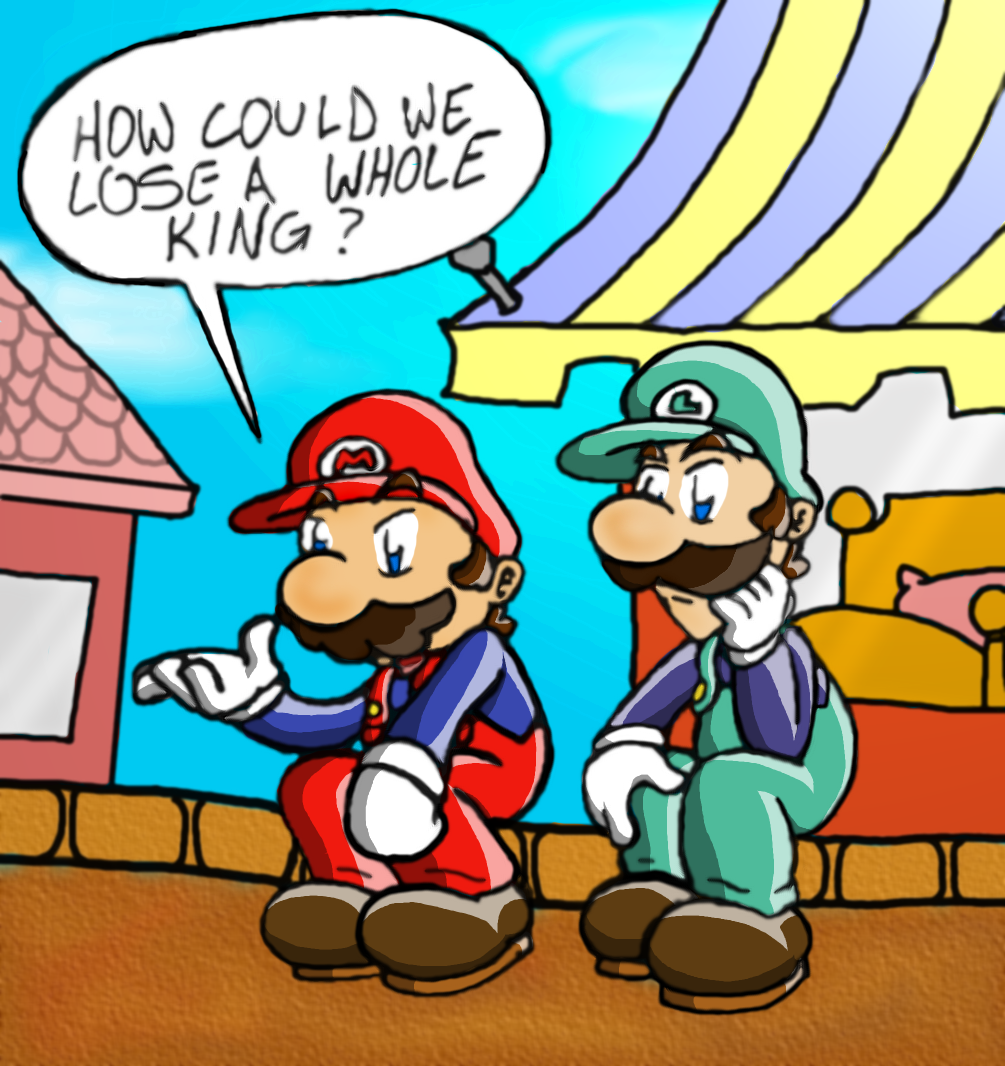 Mario Bros Comics Panel 1 DX by ChetRippo on DeviantArt