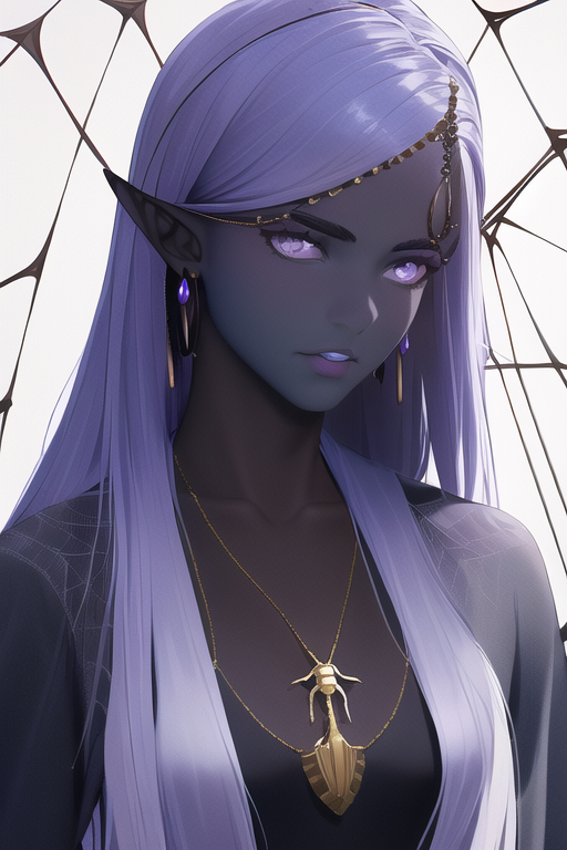 Dark Elf Female By Grandchefpanda On Deviantart
