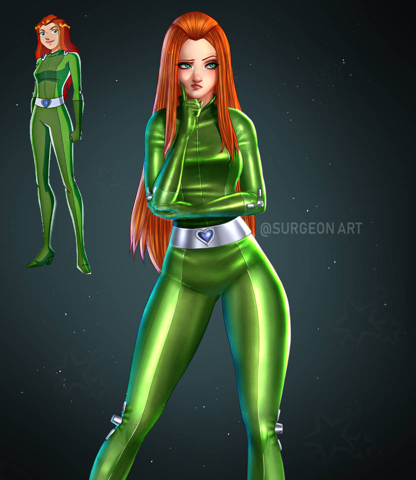 Sam Totally Spies By Surgeon Art On Deviantart