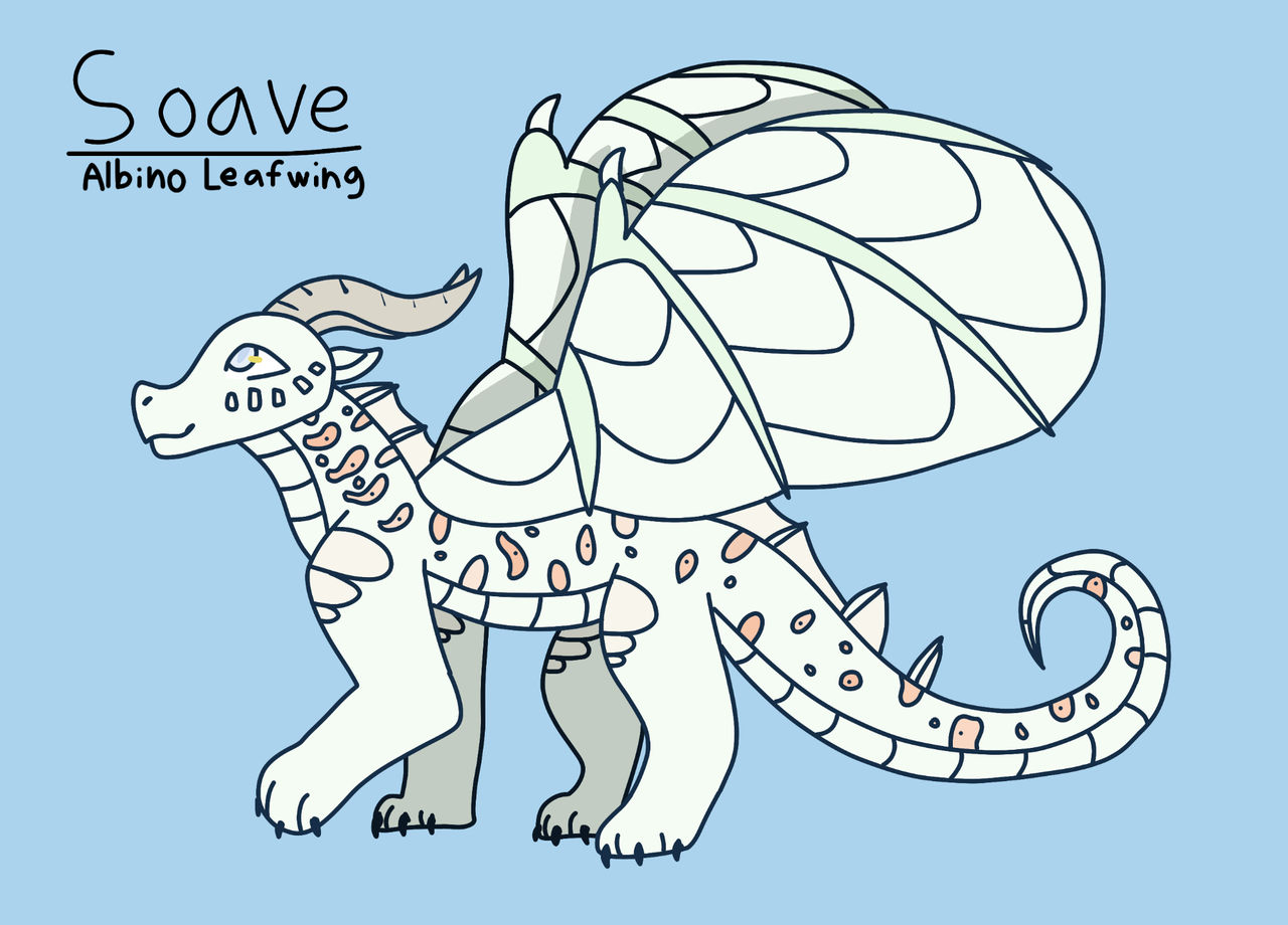 Albino leafwing OC | WOF OC by SpookieSage on DeviantArt Albino leafwing OC | WOF OC by SpookieSage on DeviantArt