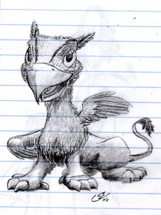 Baby Griffon by DrummerGirl375 on DeviantArt