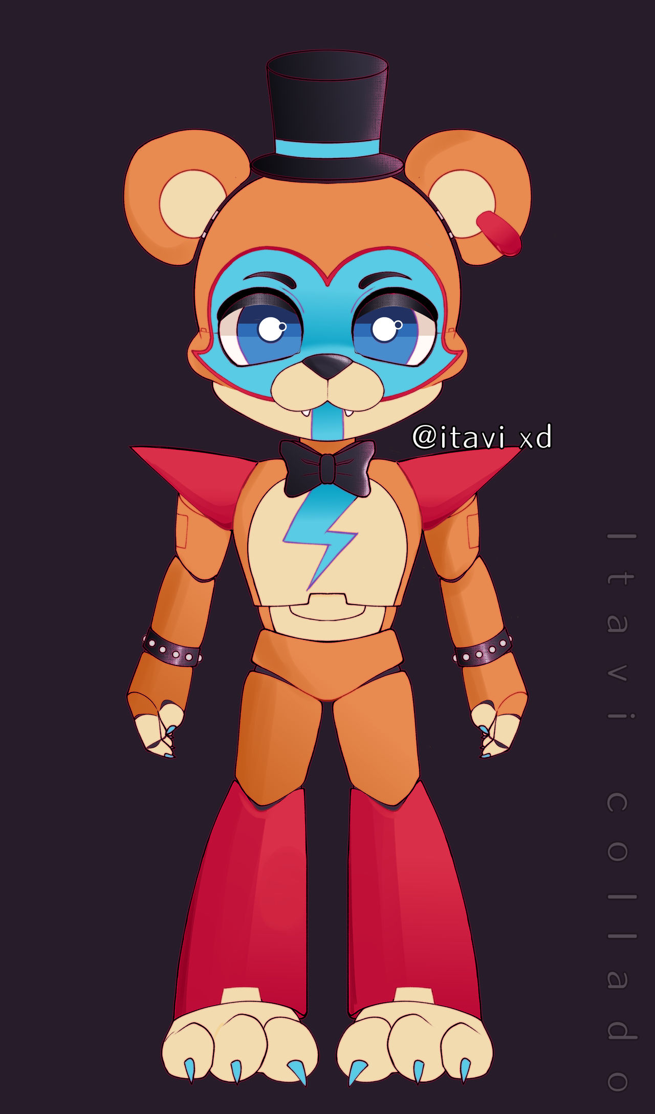Glamrock Freddy Fnaf Security Breach By Itavicollado On Deviantart