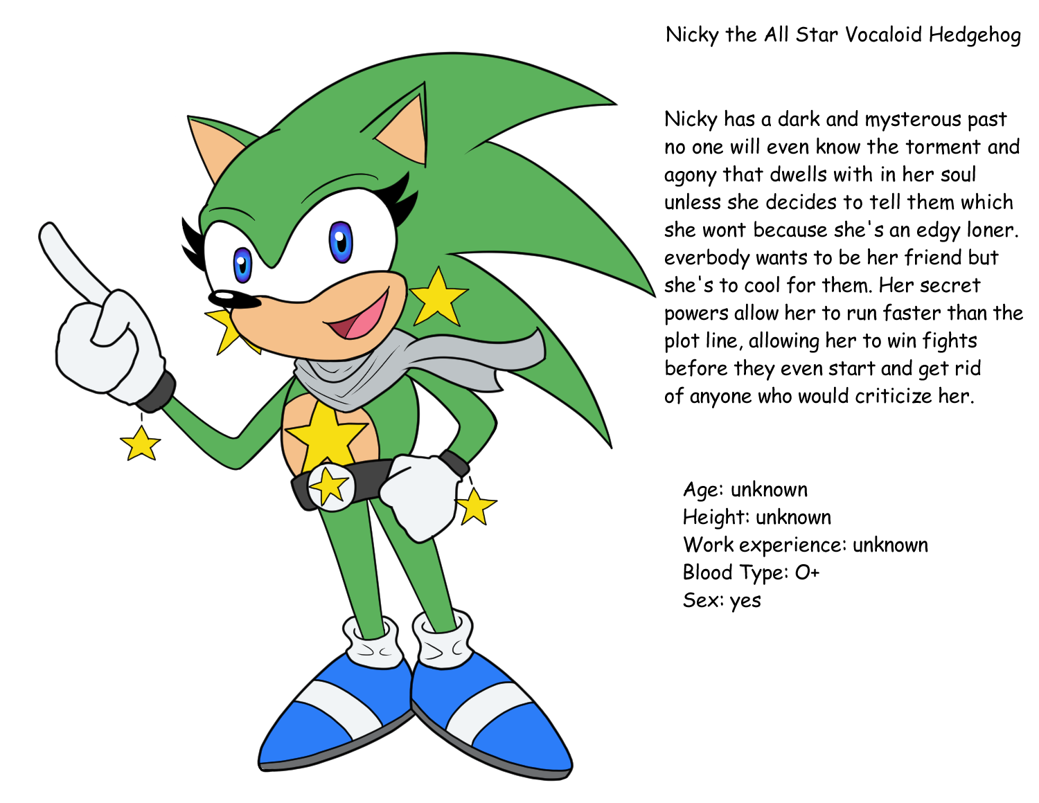 Original Sonic Oc Do Not Steal By Unit1138 On Deviantart