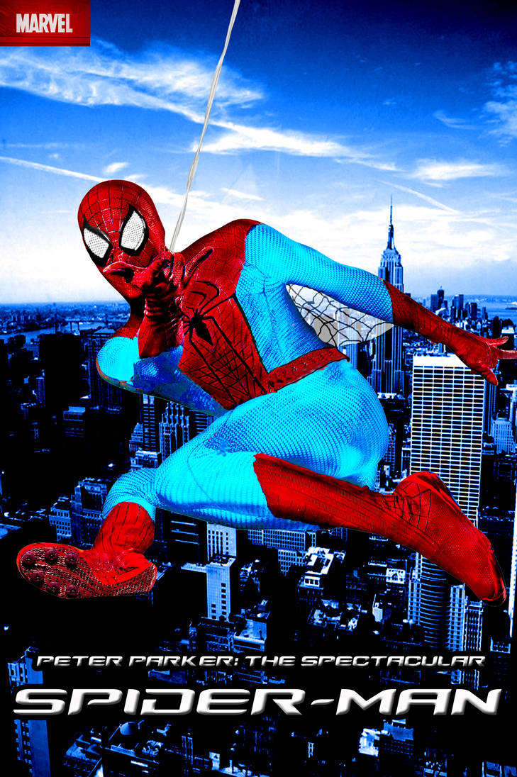 Peter Parker: The Spectacular Spider-man Poster 2 By Stick-man-11 On