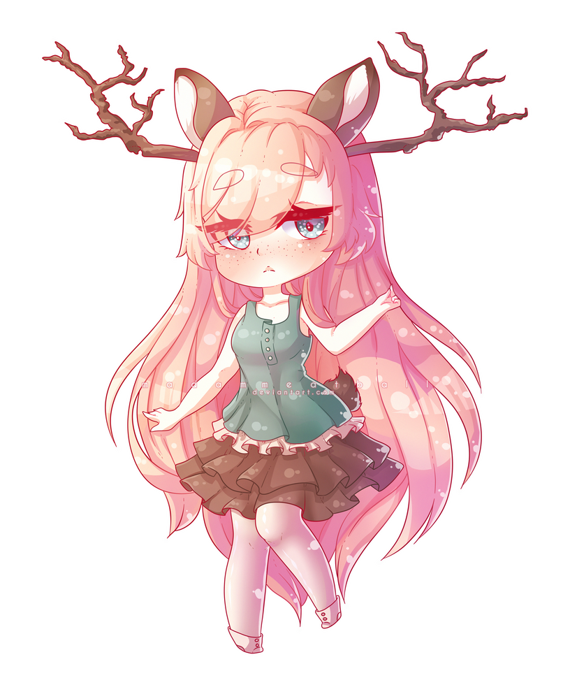 Chibis Oc Pink Haired Girl Draw This Again By Madammeatball On Deviantart