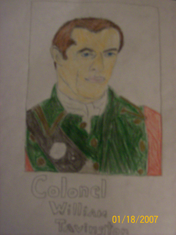 Colonel William Tavington by LupinsLover87 on DeviantArt