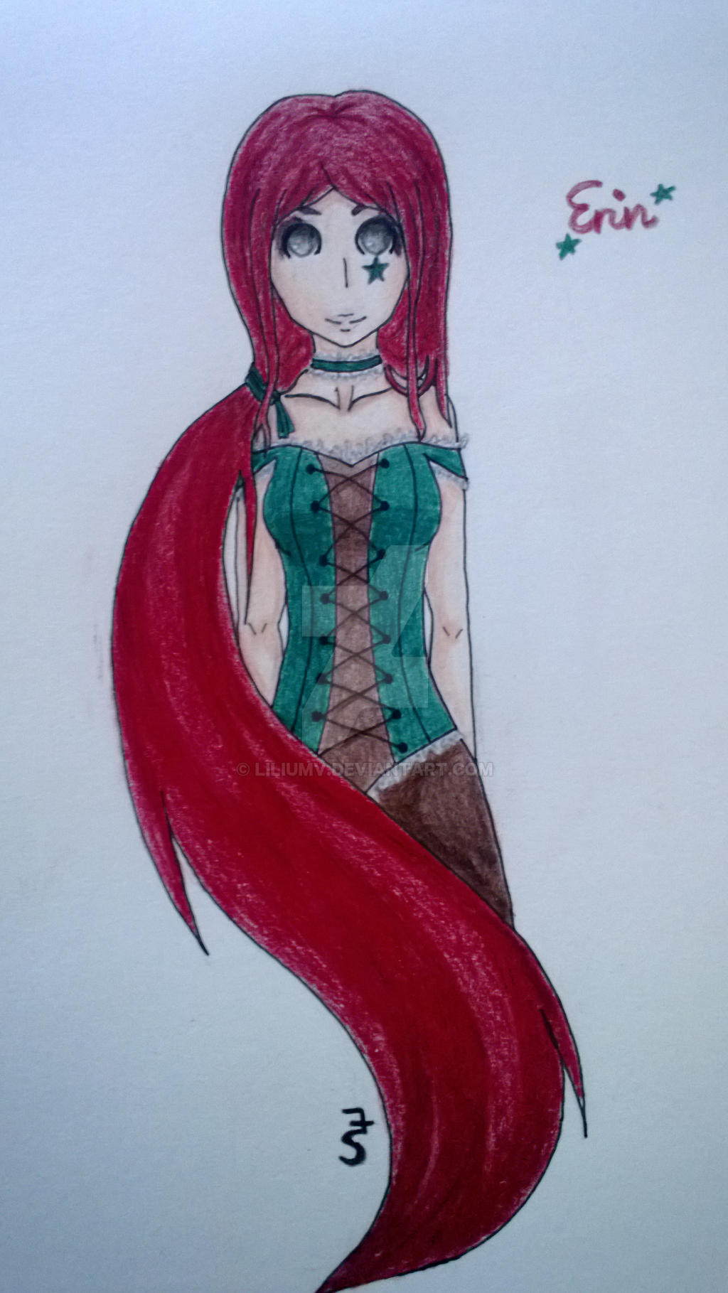 Erin(my OC) by LiliumV on DeviantArt Erin(my OC) by LiliumV on DeviantArt
