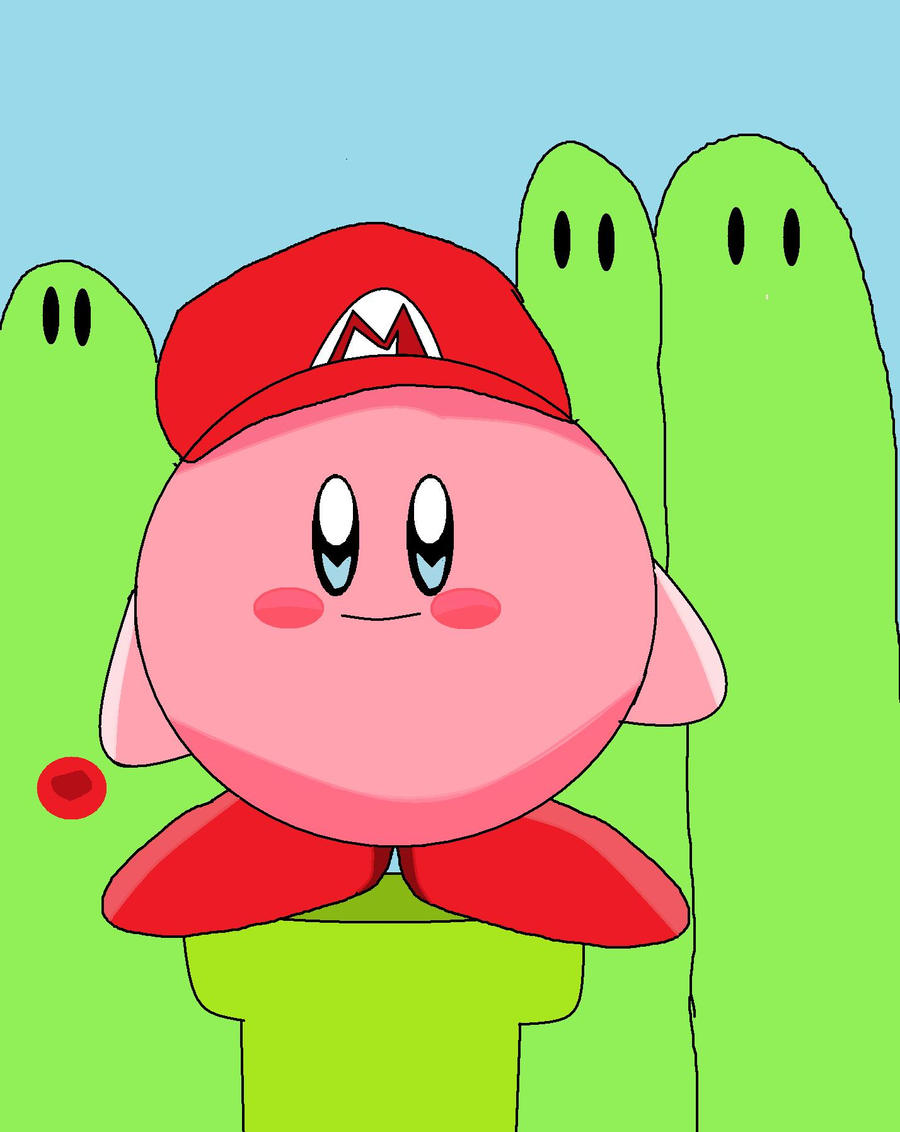 Mario Kirby By Breeze42 On Deviantart