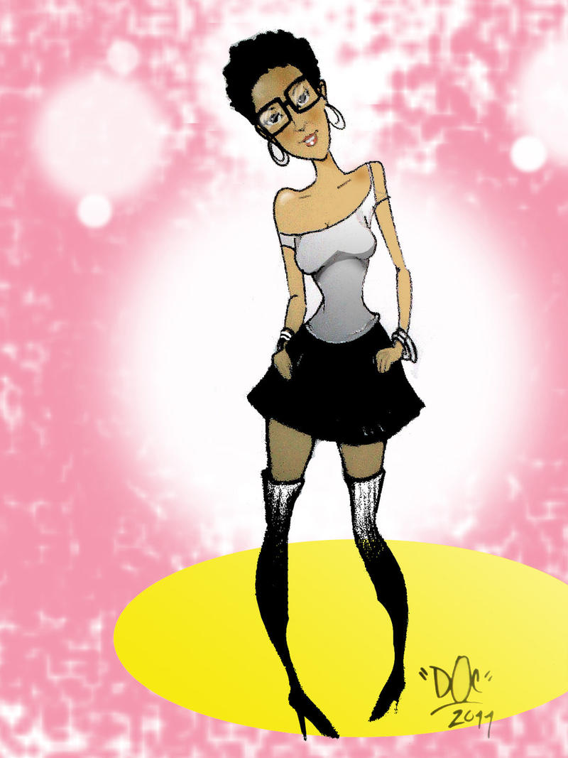 Sexy Nerd Girl By Artoholix On Deviantart