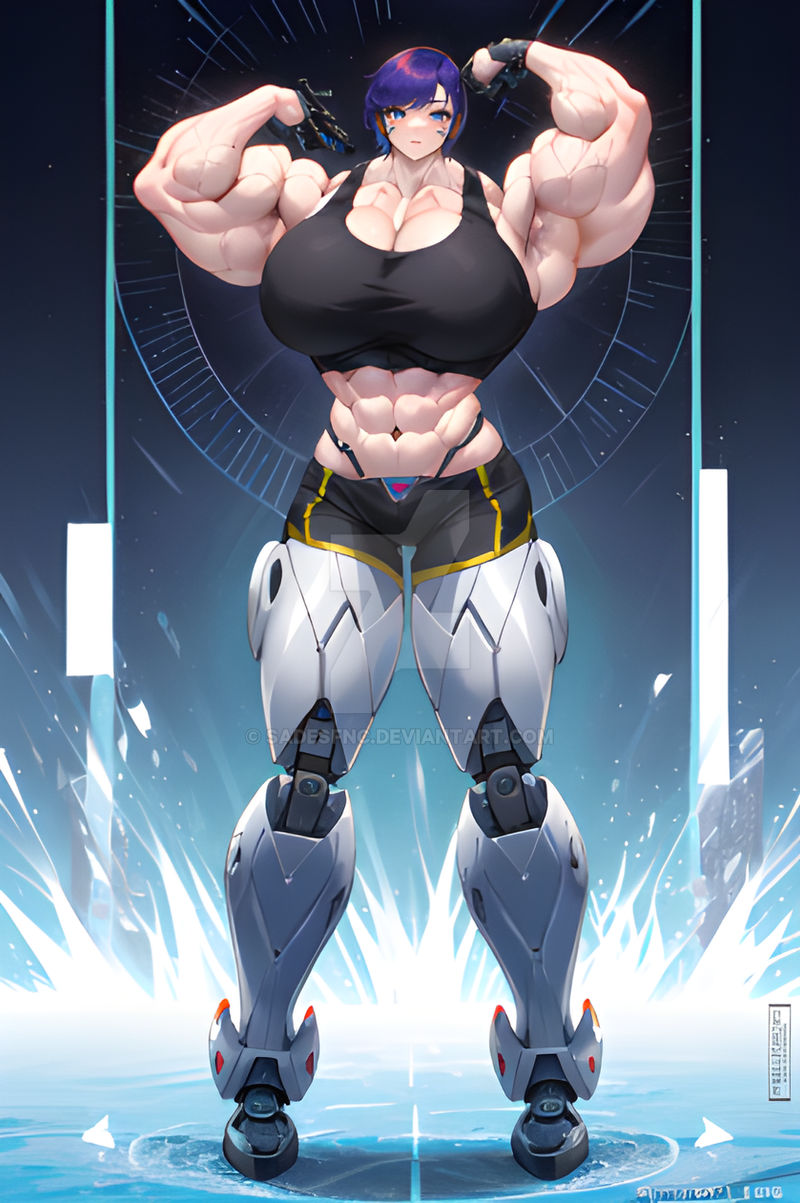 Muscular Female #922 cyberpunk by SadesFNC on DeviantArt Muscular Female #922 cyberpunk by SadesFNC on DeviantArt