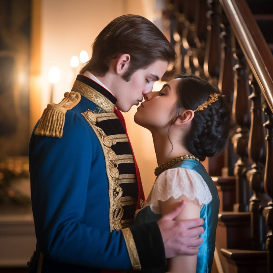 A British Duke Kissing A Debutante By Mrjsaiart On Deviantart