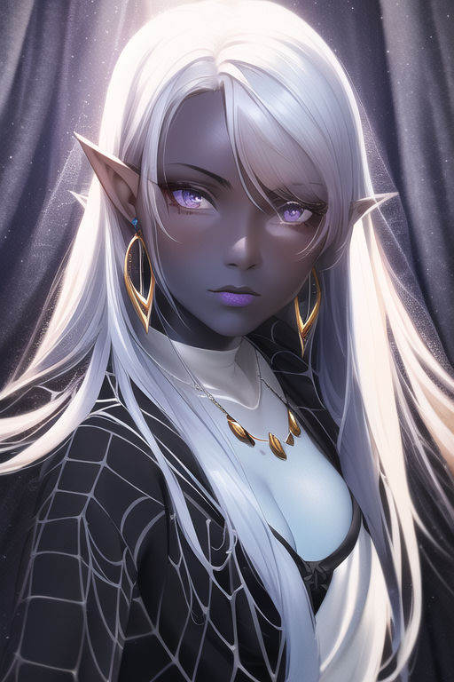 Dark elf female by Schaelyn on DeviantArt Dark elf female by Schaelyn on DeviantArt