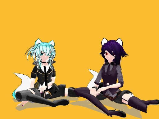 Mmd Ivanna And Marrisa By Defoko San On Deviantart