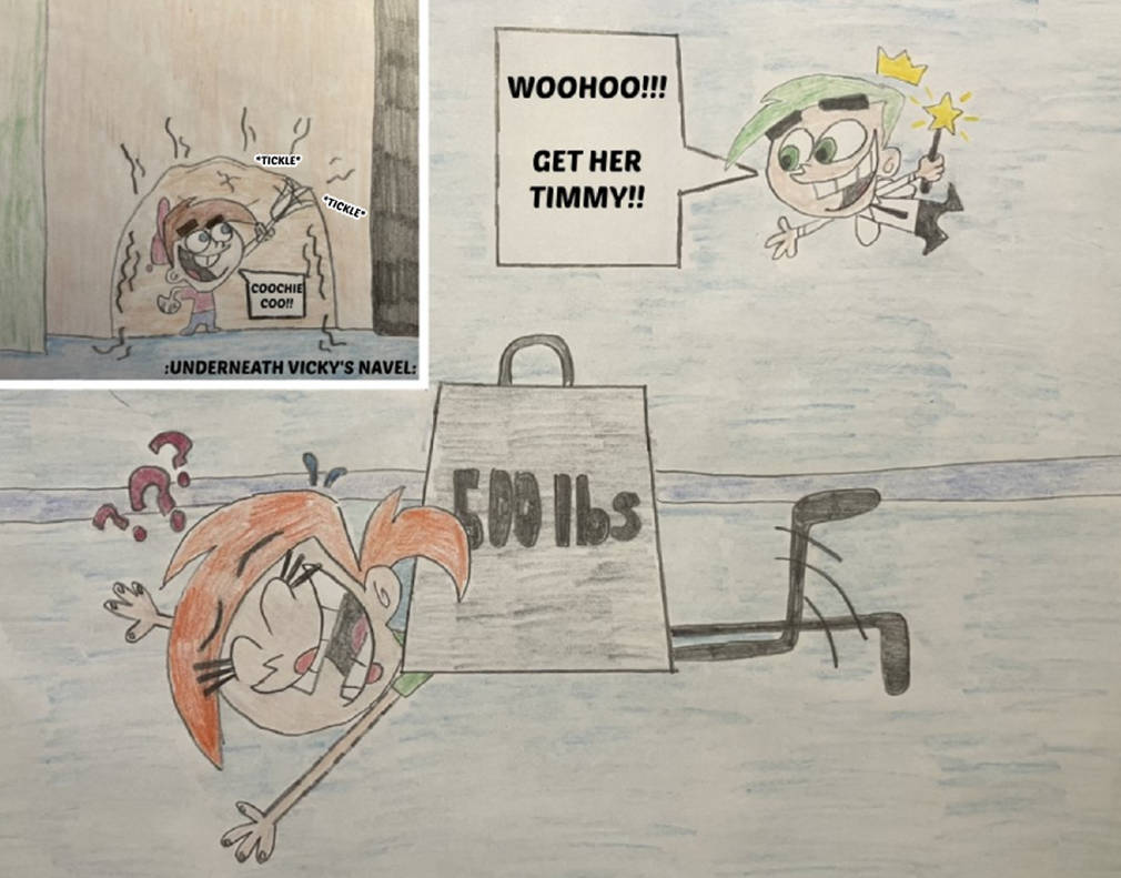 Tiny Twerp Vicky Bellybutton Tickling By Buttonsmcgee123 On Deviantart