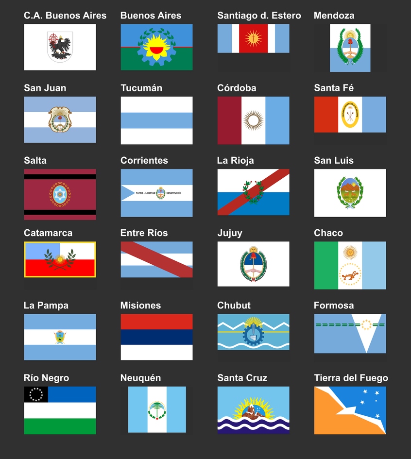 Compiled: Current flags of Argentina provinces by MagnumDrako25 on ... Compiled: Current flags of Argentina provinces by MagnumDrako25 on ...