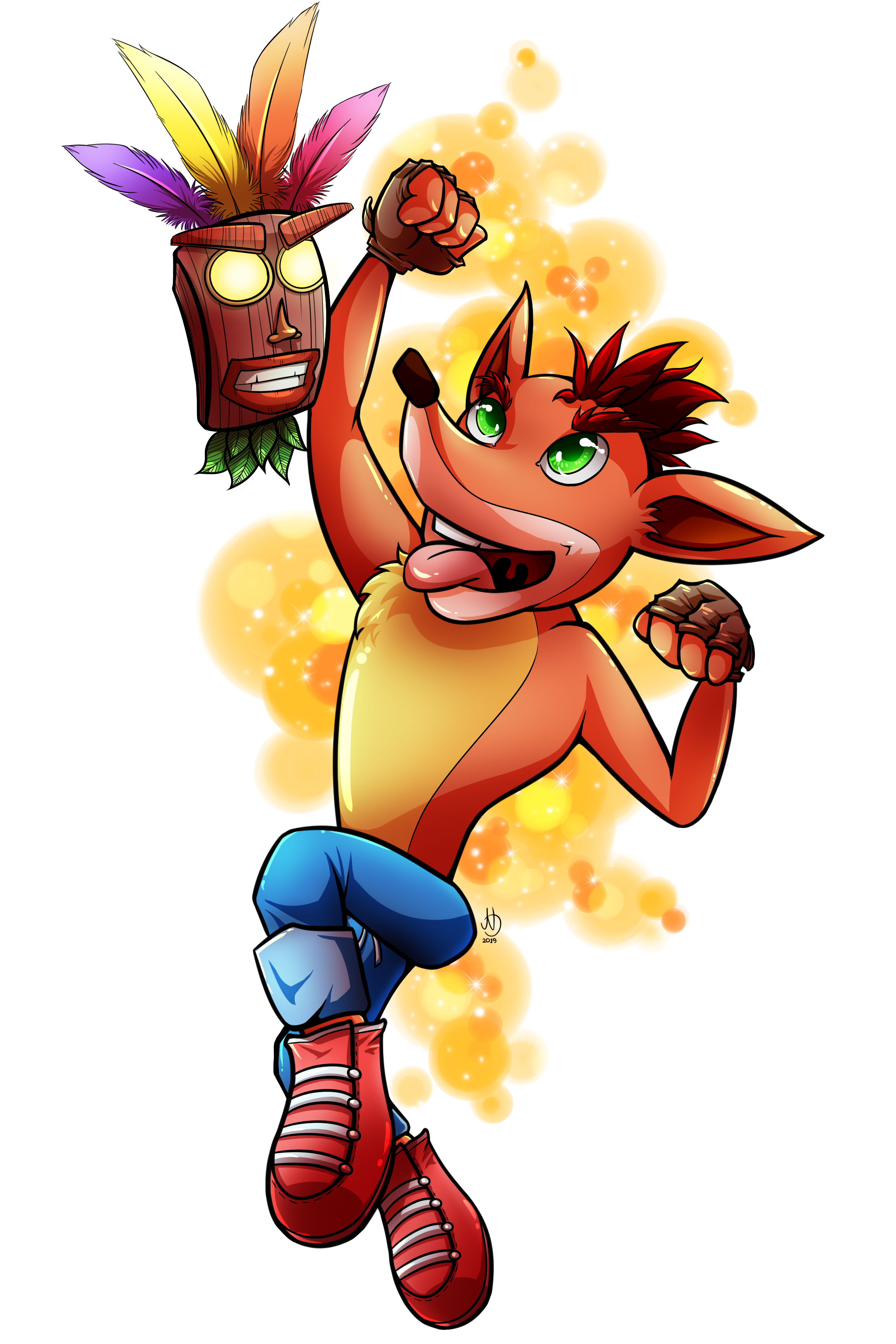 Crash Bandicoot By Niramuchu On Deviantart