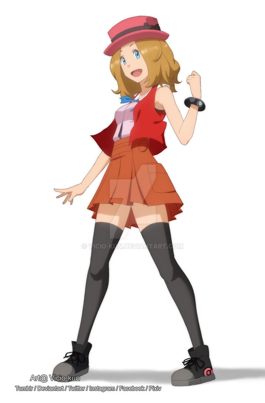Commission Serena By Vicio Kun On Deviantart