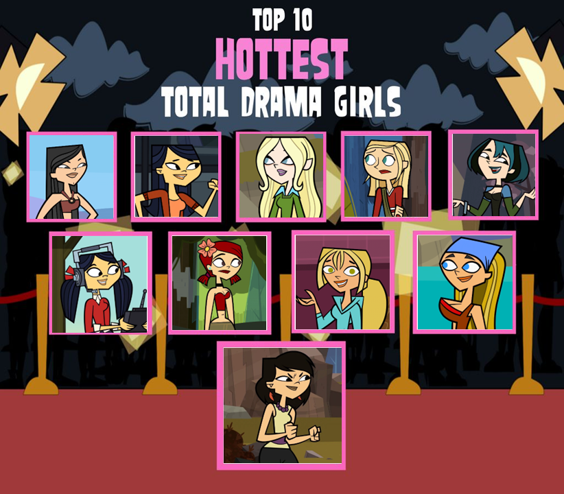 My Top 10 Hottest Total Drama Girls By Wogrart On Deviantart