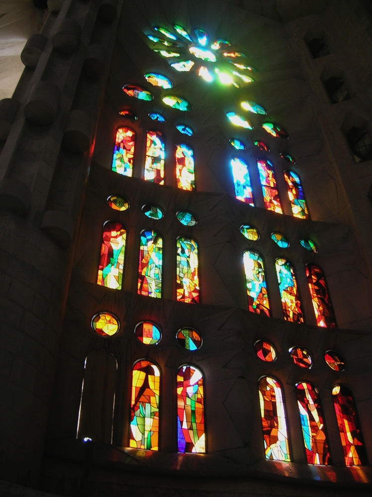 Sagrada Familia Stained Glass by Griblo on DeviantArt