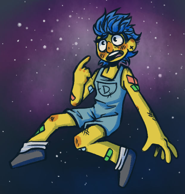 Yellow Guy Dhmis Cover By Zacharieribbit On Deviantart