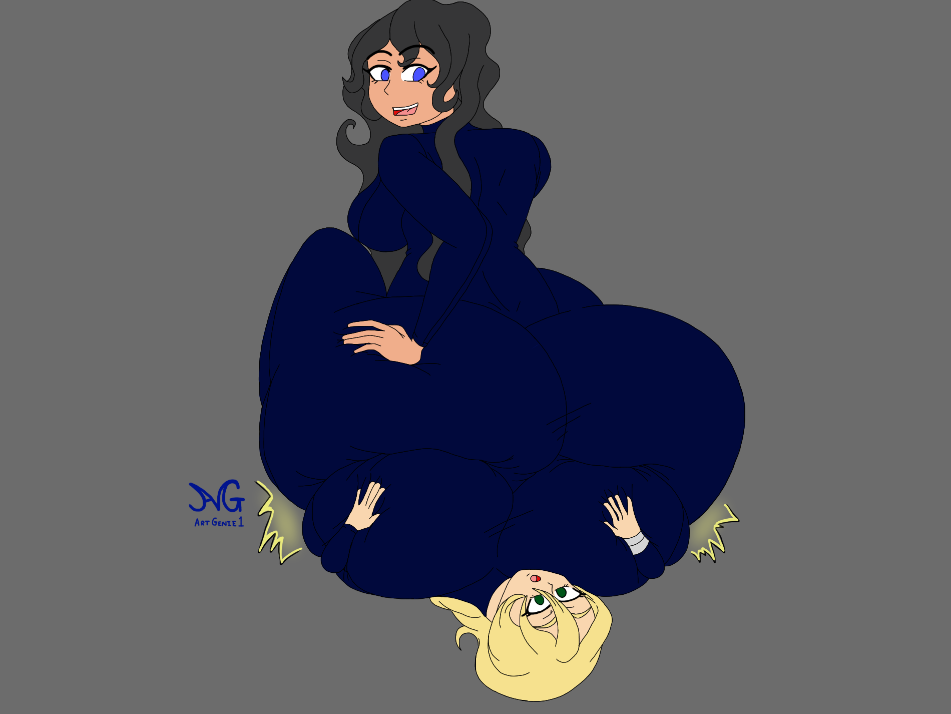 Comone Heavy Bottom And Top Heavy Crush By Artgenie1 On Deviantart