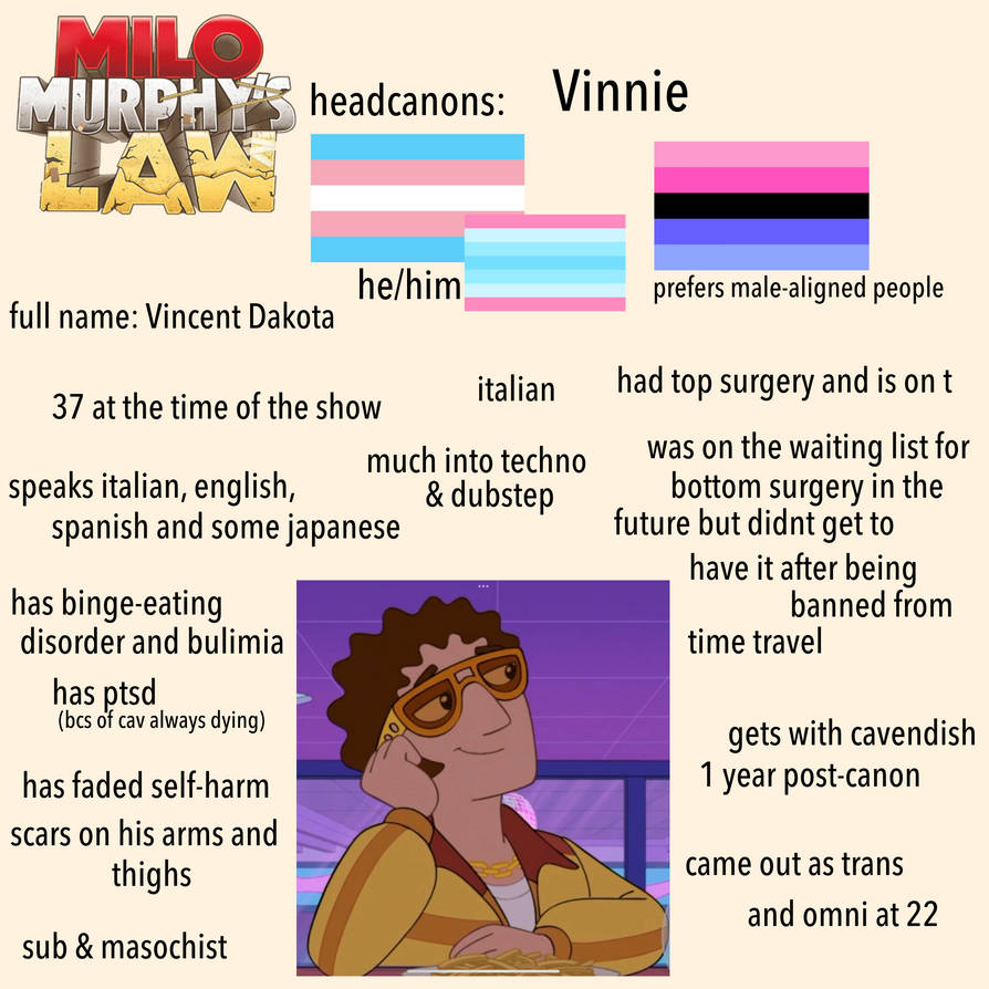 Milo Murphys Law Headcanons Pt1 By Nappingbumblebat On Deviantart
