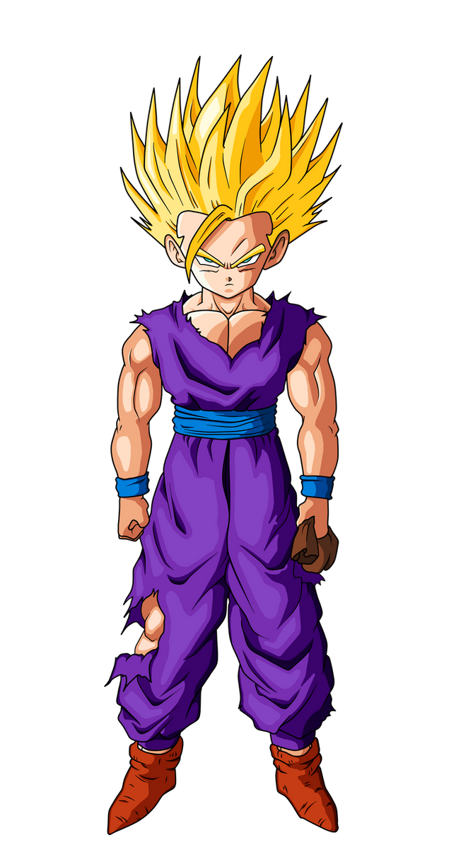 Gohan Ssj2 Cell Saga Dragon Ball Z By Zed Creations On Deviantart