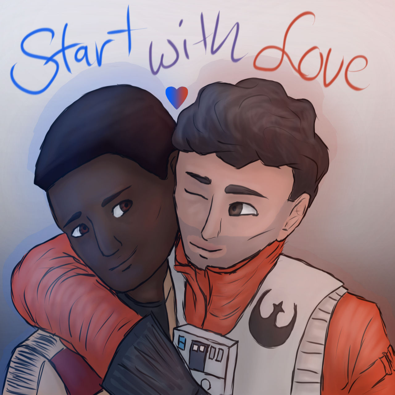 Finn X Poe On Finn X Poe Deviantart