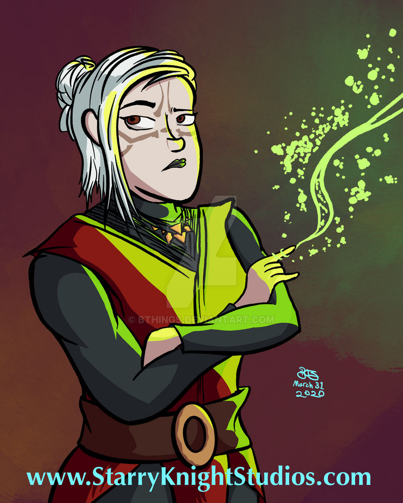 Nightsister Merrin By Bthings On Deviantart